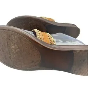 Rosanella | Shoes | Rosanella Thong Sandals Womens Size 9 M Tan Braided ...